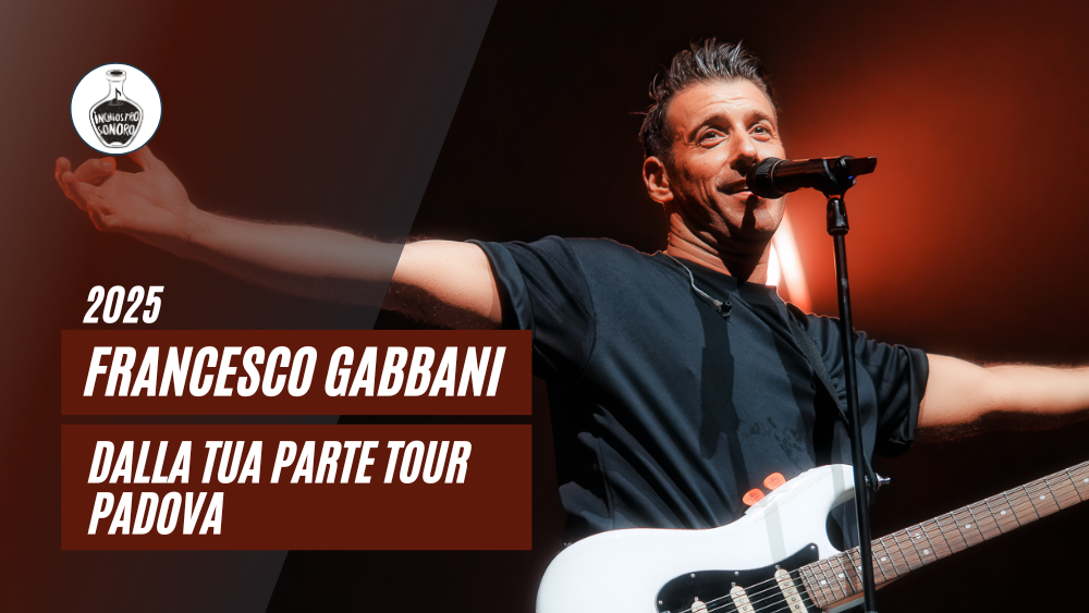 Francesco Gabbani 'Dalla tua parte tour': il racconto del concerto a ...